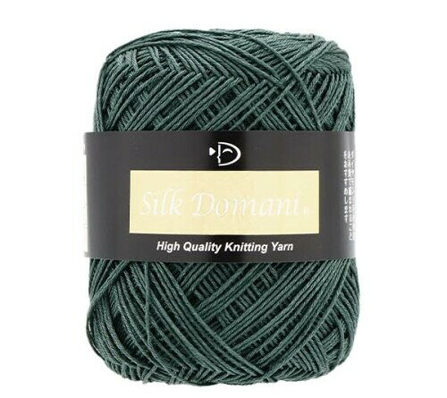 DIAMOND ダイヤモンド 春夏毛糸 『Silk Domani (シルクドマーニ) 254番色 合細』 素材:絹100% 仕立:1玉25g巻(糸長約157m) 使用針:棒針(2本取り)4〜5号、かぎ針2/0〜3/0号 標準ゲージ:メリヤス...