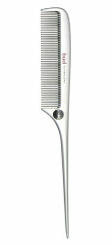 池本刷子工業 バド(bud) 静電気除去 セットコーム BD655 日本製 サイズ:W約2.9×H22.0×D0.5cm 重量:12g 材質:本体/導電ABS樹脂(導電塗装)、アース部/ステンレス・銅、耐熱温度:80度 特長:本体に導電塗装...