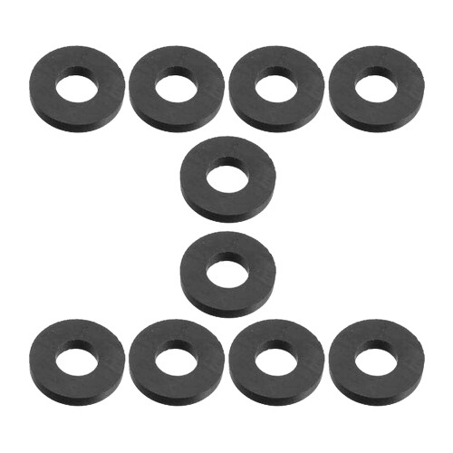 Ofowin 10Pcs, NBR ゴム平ワッシャー 平座金 30mm OD 20mm ID 2.5mm 厚さ, 蛇口パイプ 水ホース用 ホワイト バルブ 防振 【サイズ】30mm OD、20mm ID、2.5mm 厚さ. 【材質】NBR ...
