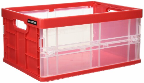 ナカバヤシ フレックスコンテナミニ 収納ボックス レッド CFC-301R メーカー型番: CFC-301R 本体寸法・重量: W250×D350×H170mm(折りたたみ状態:W250×D350×H42mm)、0.67kg 本体内寸: W...