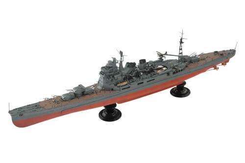 青島文化教材社(AOSHIMA) 1/350スケール アイアンクラッドシリーズ 日本海軍 重巡洋艦 高雄 1944 プラモデル 組み立て塗装が必要なプラモデル。別途、接着剤や工具、塗料等が必要 1/350スケール未塗装プラスチック組み立てキ...