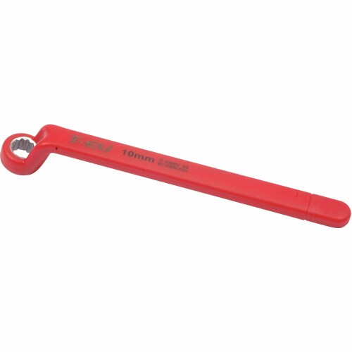 Tech-EV Insulated Box Wrench 絶縁工具 片口めがねレンチ 10mm OLC630110A 原産国:台湾 全長(mm):167 二面幅寸法(mm):10 厚み(mm):9 質量(g):61 【用途】 電気自動車及び...
