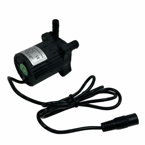 SHYSKY 24V ブラシレス DC ミニウォーターポンプ、水中ウォーターポンプ DC40H-24110、11 メートル、450LPH DC プラグ付き、水循環用低ノイズ SYS SHYSKY DC40H-24110 ポンプ、定格電圧 2...
