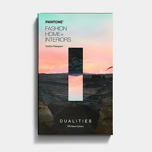 パントン(PANTONE) 色見本 ファッション、ホーム+インテリア コットン・パスポート 新色(Dualities デュアリティーズ) 増補版 FHIC210C サイズ:13.5×22×3cm 色数:175色 重さ:0.2kg 用途:色指...