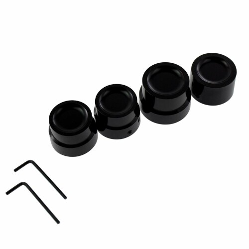 HDBUBALUS フロント リア アクスル カバー キャップ ナット ハーレー スポーツスター 883 1200 ツーリング用 1.対応車種:Harley Touring Street Road Electra Tri Glide V-R...