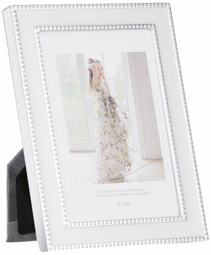 FUJICOLOR パステルカラーフレーム 3003L Lサイズ ホワイト 506376 パステル色がやさしい印象のメタルカラーフレーム 3色のカラーバリエーション 写真サイズ:Lサイズ フレーム外寸:W101×H133×D10mm フレー...