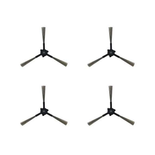 SYSPERL の真空のための側面ブラシの右 4PCS 取り替えの適合 【コレクターアクセサリー】このセットは、ゴミ、ほこり、花粉、カビの胞子などを収集するために使用できます。 【サイドブラシフィルター】このアクセサリーを使用して、ロボット...