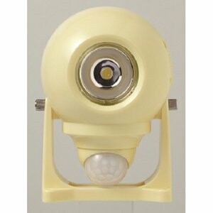 大進(ダイシン) DAISHIN 乾電池センサーライト 黄 DLB-NH200(Y) 家じゅうどこでも使える簡単センサーライト。 置いて設置、磁石で取付、ネジで取付、バンドで取付、いろんな設置が可能です。 常時点灯に切り替えして使えば、非常...