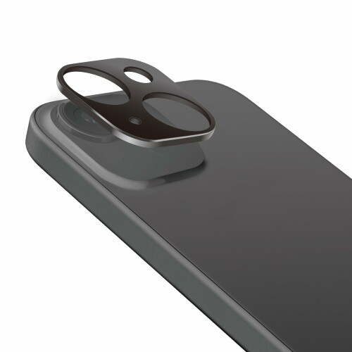 エレコム iPhone15 / 15 Plus カメラレンズフレーム レンズ周りを保護 アルミフレーム ブラック PM-A23AFLLP2BK 端末のカメラレンズ周りを傷や汚れから守る、アルミタイプのカメラ保護フレームです。 レンズより高さ...