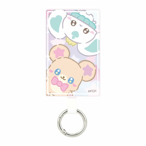 グルマンディーズ ぷちきゅあ マルチリングプラス Lサイズ ぷちきゅあもふるん＆ぷちきゅあぽるん BNP-07A スマホケースの中に挟むだけでマルチに使えるスマホアクセサリです。 リングに指を通すことでスマートフォンの持ちやすさを向上し、落...