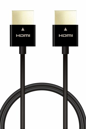 エレコム HDMI ケーブル 50cm 4K×2K対応 スーパースリム 環境に配慮した簡易パッケージ ブラック ECDH-HD14SS05BK 詳しくは「商品の仕様」「商品の説明」をご確認ください。 ケーブル直径約3.2mmで取り回しがしや...