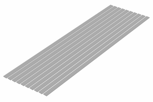ウェーブ マテリアルシリーズ プラ材料 グレー 細切り板 1.0×6.0mm 10本入 ホビー用素材 OM-486 10本入り 【サイズ】厚み:1.0×幅:6.0mm/全長:250mm 【サイズ】プラスチック(スチロール樹脂/PS) ウェー...