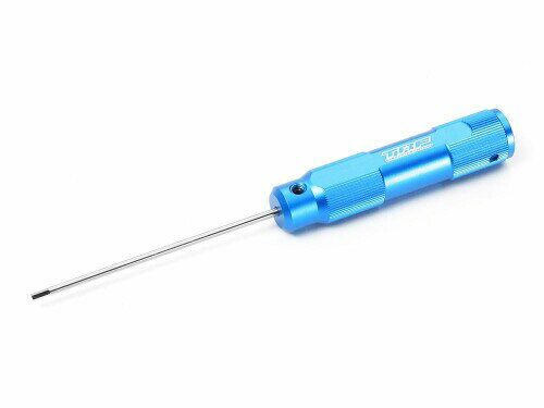 タミヤ TRFシリーズ (ツール) No.47 六角レンチドライバー (2.5mm) 42147 【使いやすさと精度を追求した高品質なツール】 使いやすさと精度を追求した高品質なツールです。ブルーアルマイトが鮮やかなアルミ切削製のグリップ部...
