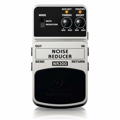 ベリンガー ギター用エフェクトペダル ノイズリダクション NR300 NOISE REDUCER BEHRINGER NR300 スレッショルドとディケイコントロールに加えて、使い方次第で威力を発揮するミュートモードを搭載 外部エフェクトの...