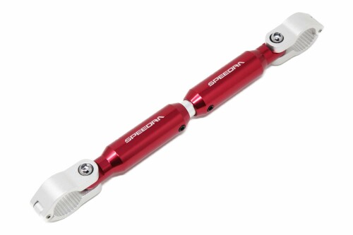 SSK アジャスタブルハンドルブレース 225mm-330mm クランプ:シルバー/センターバー:レッド AHB0101RD レッド パッケージ重量: 0.22 kg カラー:クランプ:シルバー/センターバー:レッド 適合車種:汎用 商品説...