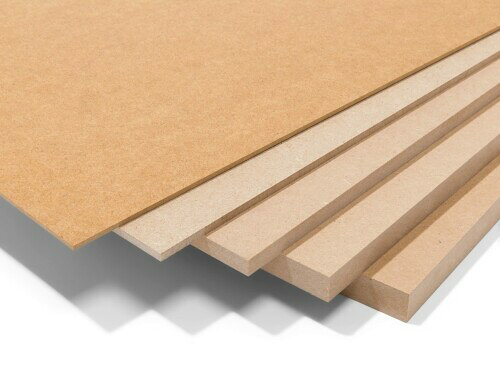 MDF ボード スライスウッド 板材 DIY 工作 資材 材料 カット ニュージーランド原産品 (5.5mm厚 210×297mm 2枚) MDF(中質繊維板)はミディアム・デンシティ・ファイバーボード(Medium density fib...