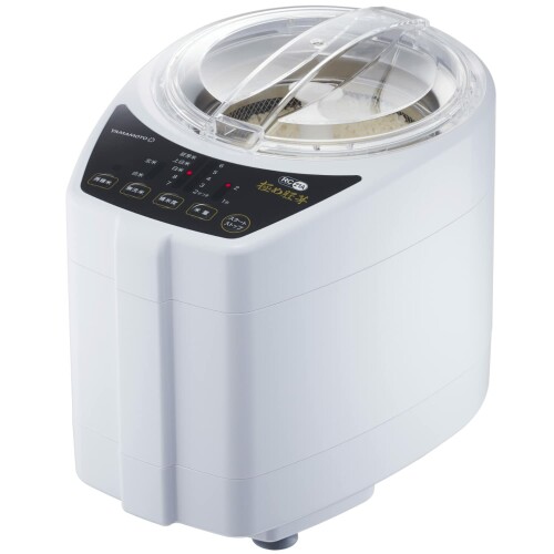 YAMAMOTO 山本電気 家庭用精米機 極め胚芽 YE-RC21A-WH ホワイト 精米しながら白米 胚芽 ぬかに分けられる 商品サイズ:幅20.0×高さ23.8×奥行27.4cm 重量:約3.3kg 付属品:計量カップ/取扱説明書(保証...