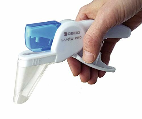 大同化工 お薬取出器 トリダスPRO TO-100 商品サイズ (幅×奥行×高さ) :サイズ:(縦)92×(横)166×(厚み)26mm 原産国:日本 内容量:1個 材質:ハンドル・レバー/強化PC、カバーガイド・ロート/PC ■簡単に業務...