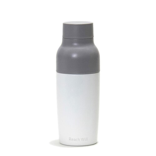 Reach Will魔法瓶 水筒380ml vase 真空2重構造ステンレスマグボトル 保温保冷 ホワイト RFC-38WH 約幅6.5×奥行6.5×高さ19cm 素材・材質:[内びん]ステンレス鋼 [肩部]ステンレス鋼 [胴部]ステンレス...