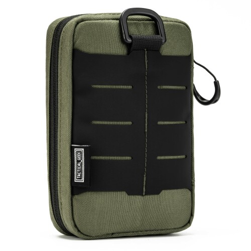 TACTICAL GEEK Block E2.0 EDCコンパクトウエストポケットポーチ、DIYパッチエリア付き小型ポケットオーガナイザー、マルチツール用多目的モールツールポーチ、ナイロンデイリーユーティリティツールオーガナイザーバッグ、グ...
