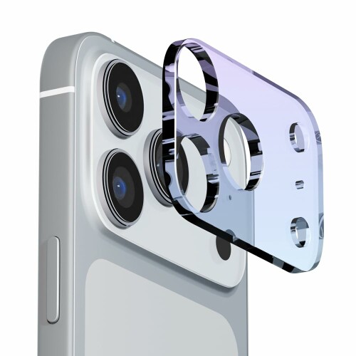 Premium Style iPhone17Pro 用 カメラレンズフレーム (オーロラ) PG-25BLGD02AR カメラレンズ周りをキズから守るiPhone17Pro用 カメラレンズフレーム オーロラ 「PG-25BLGD02AR」は...