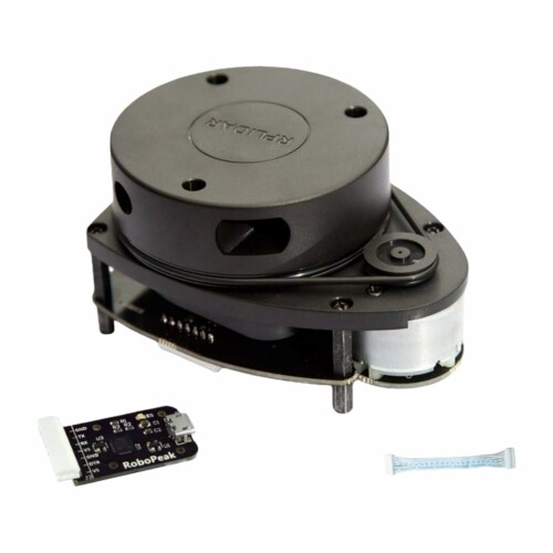 WayPonDEV RPLIDAR A1M8 2D レーザースキャナー 12m測距 8000サンプル/秒 高精度LiDARセンサー 360度スキャン ROS対応 屋内/ロボット/AGV/自律移動/SLAMナビゲーション/教育研究用 【高精度...
