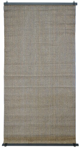 らくらくスクリーン 90×180cm モカブラウン サイズ:幅90×高さ180cm 素材・材質:ABS樹脂 生産国:中国 遮光率約70%、UVカット率約73%のシェード風スクリーン すだれのようにカンタンに取り付け出来ます 日差しを和らげ冷...