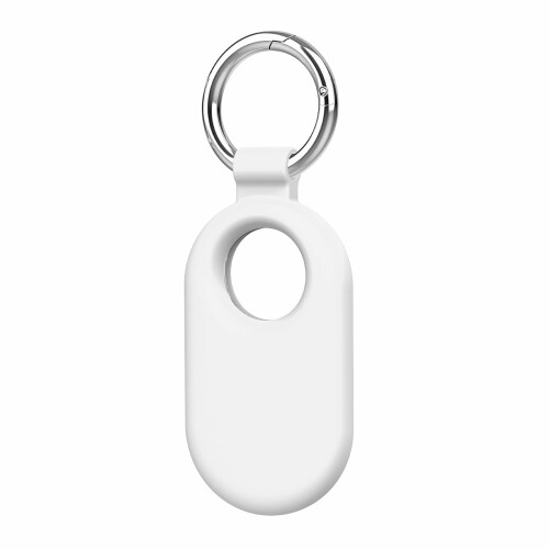 For Galaxy SmartTag2 保護ケース Galaxy SmartTag2 トラッカー用保護カバー 軽量 薄型 滑り止め 収納カバー 紛失防止 全面保護 Galaxy SmartTag2 アクセサリー（ホワイト） 【対応機種】G...
