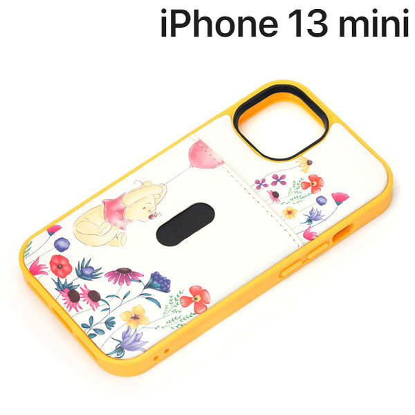 (C) DISNEY Based on the"Winnie the Pooh"works by A.A. Milne and E.H.Shepard. ディズニーキャラクターデザインのiPhone 13 mini用タフポケットケースです。...
