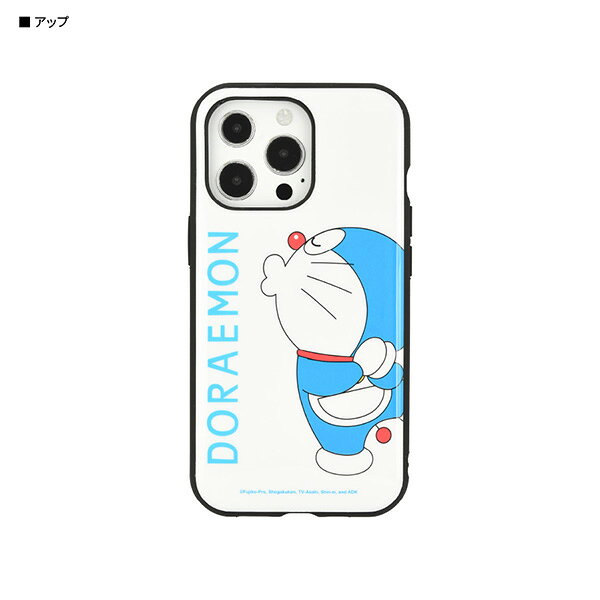 (C)Moomin Characters 大人気キャラクター「ドラえもん」のiPhone13 Pro対応プロテクトジャケットです！ PC+TPU一体成型のハイブリッド構造による耐衝撃タイプ♪軽微な振動や衝撃から傷を防ぎ本体を守ります！ TP...