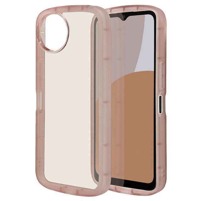 本製品は厚みのあるTPU素材の背面ケースです。 ぷっくり形状で端末を衝撃から守ります。 滑りにくくしなやかな耐衝撃性のあるTPU素材で、側面と背面をしっかりカバーし優しく端末を守ります。 ※衝撃吸収については、一般的なポリカーボネート製ケー...