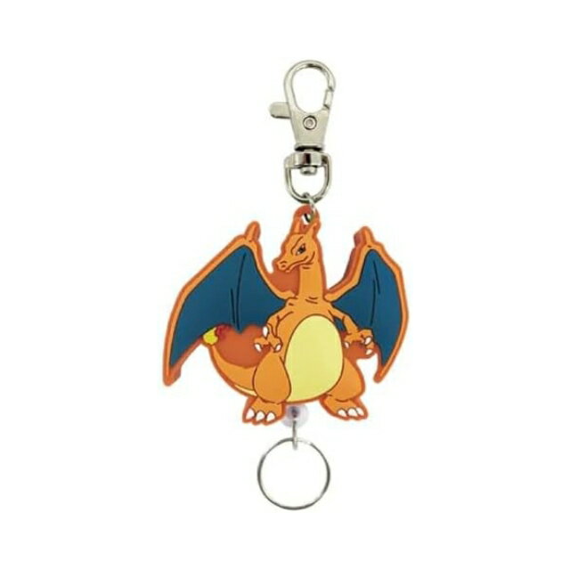 (C)Nintend・Creatures・GAME FREAK・TV Tokyo・ShoPro・JR Kikaku (C)Pokemon 世界中で大人気！「ポケットモンスター」の「ラバーリールキーホルダー」です！ リールタイプなので、ベルト...