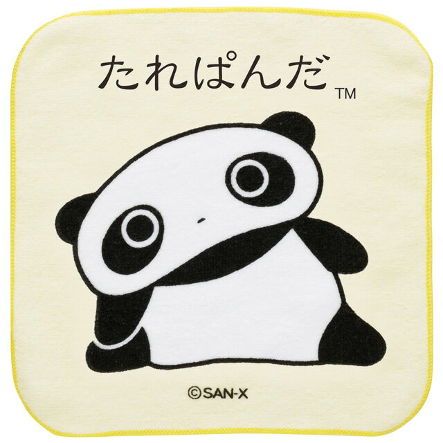 (C)san-x サンエックスの大人気キャラクター「たれぱんだ」のプチタオルです☆ ポケットに入れやすいサイズ！ ハンカチのかわりに吸収性のいいタオルをどうぞ！ プレゼントにも喜ばれそうなキャラクターグッズです♪ サイズ：約H200×W20...