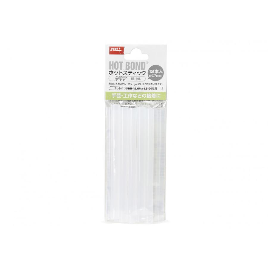 HB-40S グット ホットボンドスティック ミネシマ ※追跡可能メール便 ※大変申し訳ございませんが現在、【北海道、沖縄は配送不可】となっております。 ■画像はイメージです。■パッケージ不良（スレやへこみ）の返品交換はできません■追跡可能...