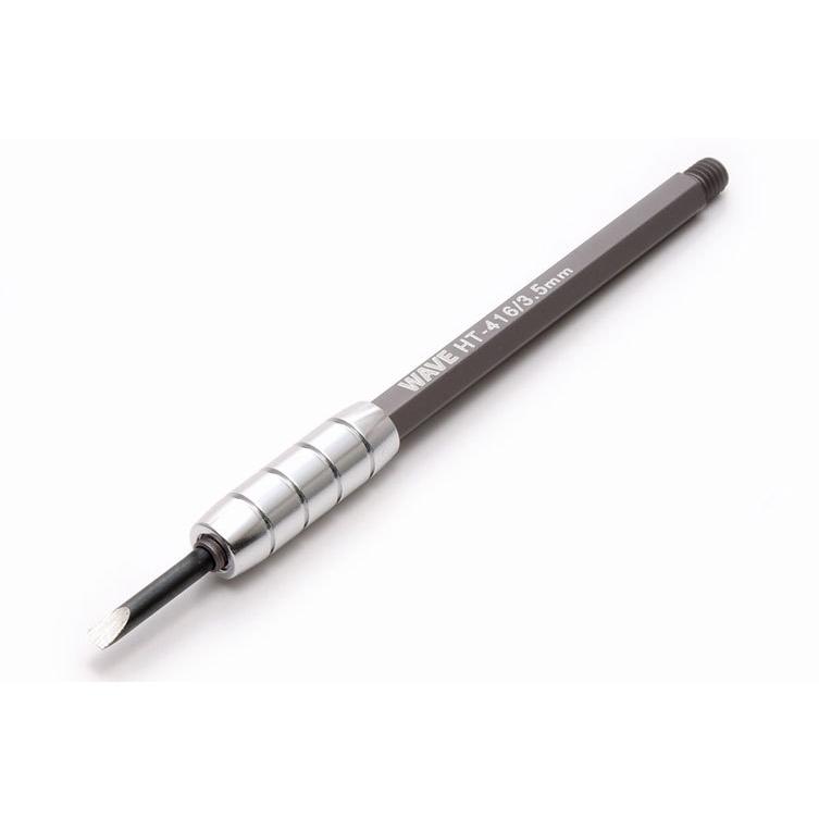 ウエーブ HG 細幅彫刻刀 平刀 刃幅3.5mm HT-416 ※追跡可能メール便 ※大変申し訳ございませんが現在、【北海道、沖縄は配送不可】となっております。 ※画像はイメージです。■刃幅：3.5mm■刃先形状は彫刻作業に使いやすい平刀（...