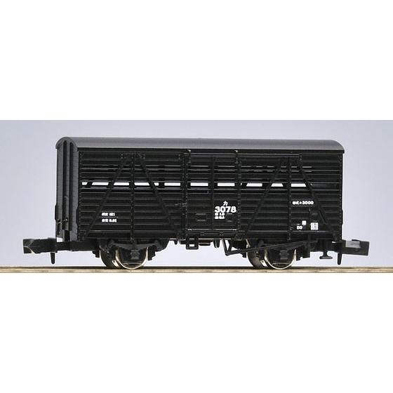 2736 国鉄貨車 カ3000形 TOMIX トミックス Nゲージ ※大変申し訳ございませんが現在、【北海道、沖縄は配送不可】となっております。 ※ 画像はイメージです● ブレーキテコ、ステップによる細密感ある床下を再現● 家畜車特有の上部...