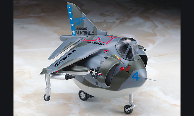 TH19 AV-8 ハリアー ハセガワ たまごひこーきシリーズ プラモデル ※大変申し訳ございませんが現在、【北海道、沖縄は配送不可】となっております。 ※ 画像はイメージです。※未組み立て、塗装が必要なものです※写真はキットを組み立て・塗...