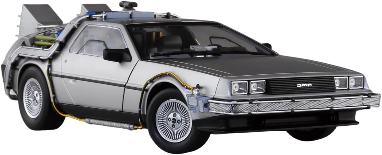 BT-05 1/24 バック・トゥ・ザ・フューチャー PartI タイムマシン フィギュア付き アオシマ ムービーメカ プラモデル ※大変申し訳ございませんが現在、【北海道、沖縄は配送不可】となっております。 ※ 画像はイメージです。※未組...
