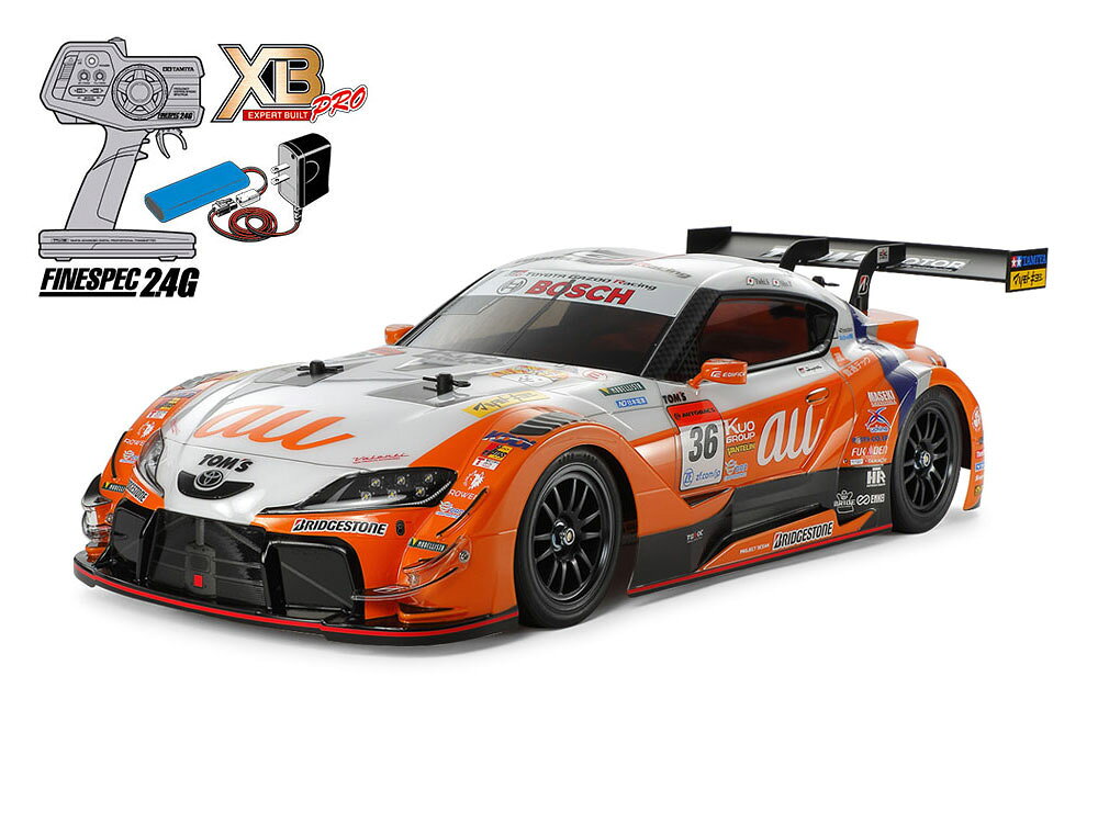 57934 1/10RC XB au TOM'S GR Supra TT-02シャーシ タミヤ RC完成品 同梱不可 ※キャンセル不可 ※大変申し訳ございませんが現在、【北海道、沖縄は配送不可】となっております。 ■大型商品の簡易梱包につい...
