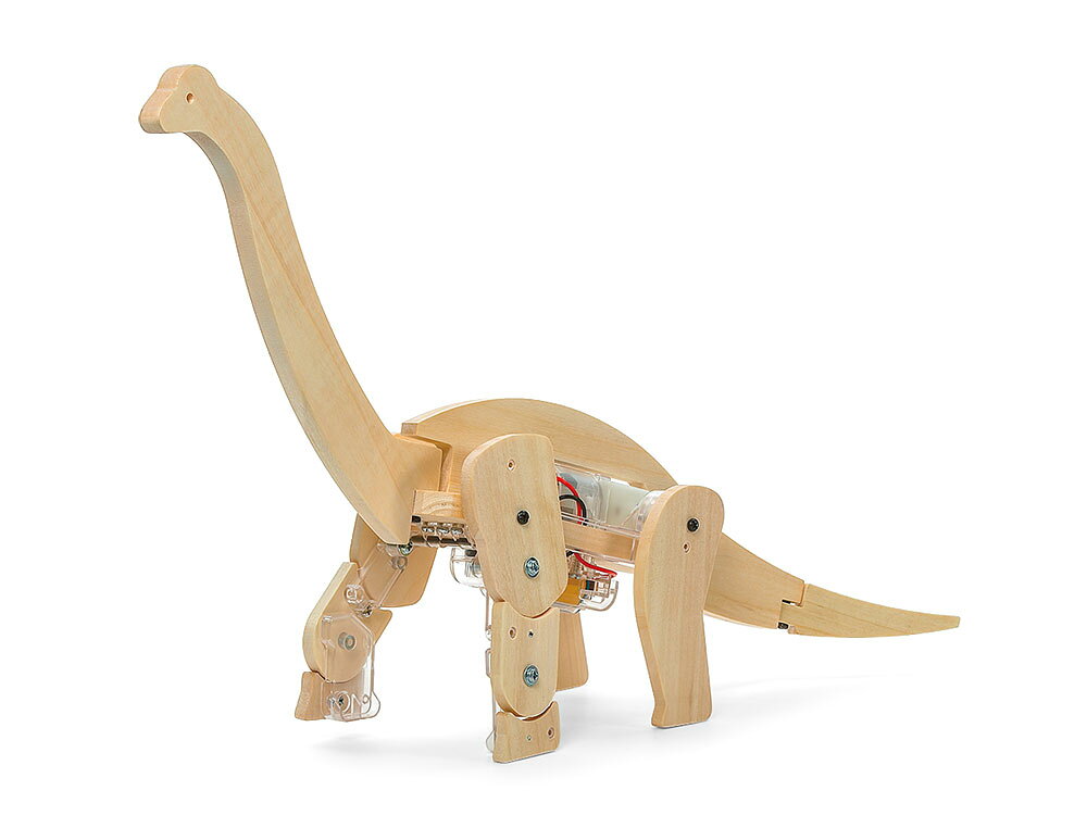 70266 歩くブラキオサウルス工作セット タミヤ 楽しい工作 ※大変申し訳ございませんが現在、【北海道、沖縄は配送不可】となっております。 ※ 画像はイメージですまえ足とうしろ足を動かしてのっしのっしと歩き、体のかたむきに合わせて、長い首...