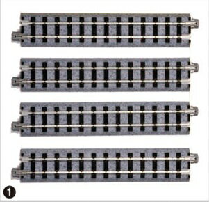 52-120 ナローゲージ ユニトラック 直線線路124mm 4本入 カトー Nゲージ 送料無料 ※大変申し訳ございませんが現在、【北海道、沖縄は配送不可】となっております。 ※ 画像はイメージです。ナローゲージに適した線路。1/76スケー...