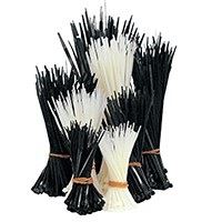 ■商品説明 ・ケーブル類をまとめる定番品の結束バンド。 ・配線の固定からカウルの補修まで使い道はいろいろ。 ・配線をきれいに束ねれば見た目もスッキリ。 ■仕様 ・カラー：ホワイト ・サイズ：150×3.6mm ・材質：ナイロン66 ・入数：...