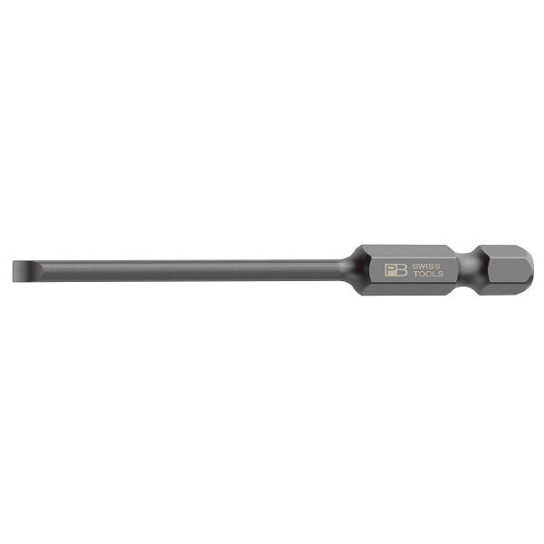 商品内容 商品名 　PB スイスツールズ E6-106-1 E6-106-1 段付ロングマイナスビット 刃先厚(mm)：0.6 刃先幅(mm)：3 軸長(mm)：50 全長(mm)：75 質量(g)：11 ボール溝中心から後端までの長さ(m...