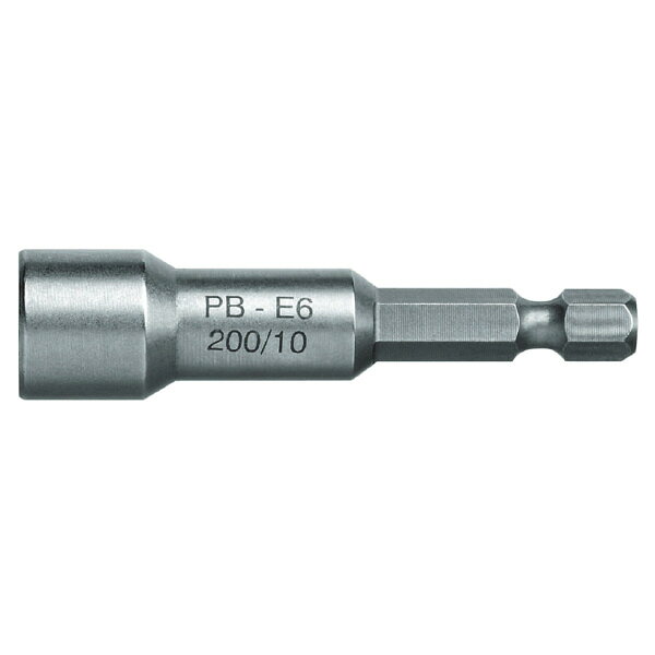 商品内容 商品名 　PB スイスツールズ E6-200-6 E6-200-6 ソケットビット サイズ：6mm 適合ネジ：M3.5 全長（mm）：60 先端外径(φmm)：9.4 質量：17 状態 新品未使用 内容 ●サイズ：6mm●適合ネジ...
