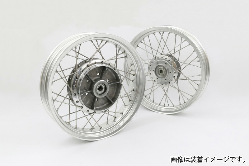 商品説明： ・重く錆びやすいスティールリムから軽量アルミリムに変更する事によりバネ下荷重と遠心フリクションロスが大幅に軽減出来ます。 ・軽量なアルミニウム製ですので鉄製リムに比べバネ下荷重を大幅に軽減でき、それによって軽快なフットワークを実...