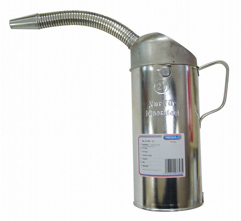 商品内容 商品名 PRESSOL プレッソル 07643 オイルジョッキ #SG410-2L 2L 410mm 状態 新品未使用 内容 商品説明： ・金属製のノズルは柔軟性があり、可動します。 ・持ちやすいエルゴノミックハンドル。 仕様： ...