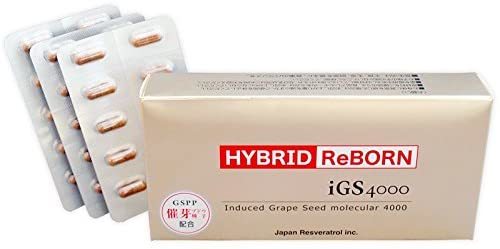 ハイブリッドリボーン HYBRID ReBORN 30カプセル(約1ヶ月分) ハイブリッドシリーズの最上級製品 ハイブリッドシリーズの最上級製品 ・『ハイブリッドリボーン』は、ブドウ種子から特許を取得した製法で成分化した催芽ブドウ種子(GS...