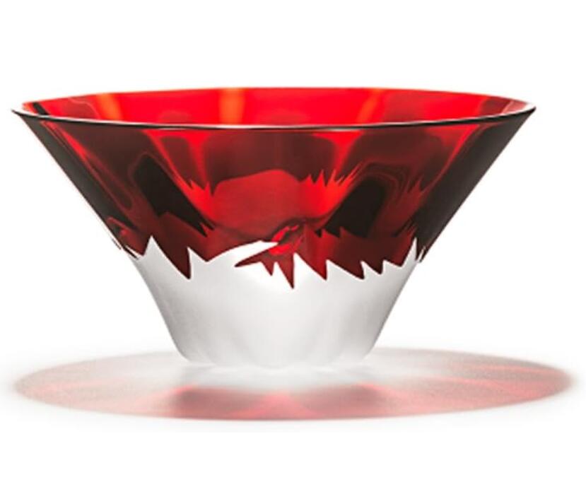 田島硝子 盃 赤 55ml 江戸硝子 おちょこ 富士山祝盃 TG13-013-1R さまざまなお祝いの席や親しい方への贈り物にぜひともご活用ください サイズ:約Φ8x高さ3.9cm生産国:日本※硬いものや硝子同士で接触させないでください。※...