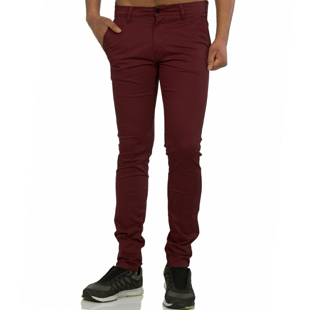 ドイツブランド【rerock】 中肉素材のチノパン。洗いを掛けたエンジは渋みが出ています。 ストレッチがきいていて動きやすく、履きごこちが楽ちん。 小さいサイズ〜大きいサイズ 29インチ〜38インチまで充実のサイズ展開。38インチはウェスト...