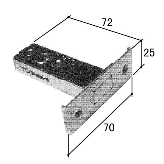 【商品色】 NA 【内容】 本締り錠 錠ケース 【対象商品】 三協アルミ 取り替えドア 麗峰 ニュー訪(廃止年1994年) 【備考】 美和ロック製 刻印 TE-01 ネジピッチ 50 B.S(バックセット)51三協アルミ玄関用錠ケースになります
